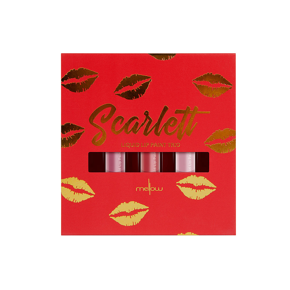 MELLOW COSMETICS | Scarlett Lip Trio Set – Mellow Cosmetics